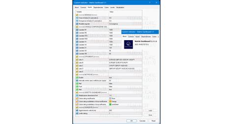 Matrix Dashboard V1 1