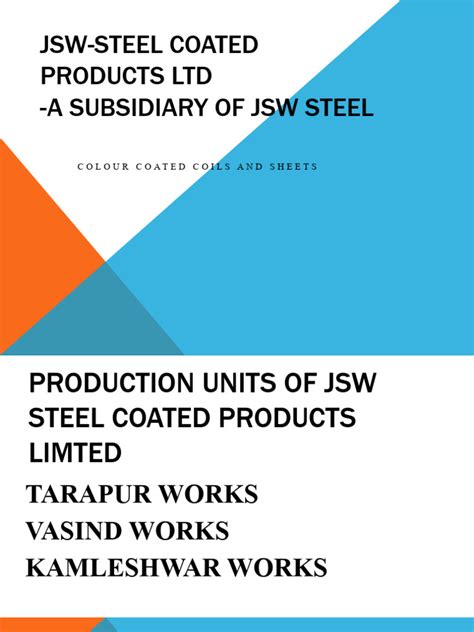 Jsw Presentation Download Free Pdf Rolling Metalworking Steel