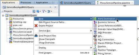 Soa Suite 12c Where To Find Service Bus Pipeline Alerts In Enterprise Manager Fusion
