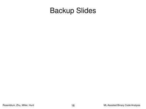 Ppt Machine Learning Assisted Binary Code Analysis Powerpoint