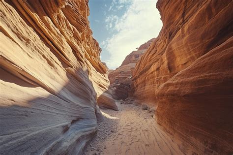Desert Canyon Close Up Images In Day Time Image Premium Ai Generated