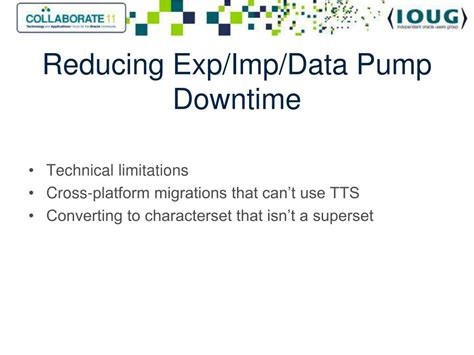 Ppt Reducing Downtime On Upgrades Or Migrations To Oracle Database Server Powerpoint