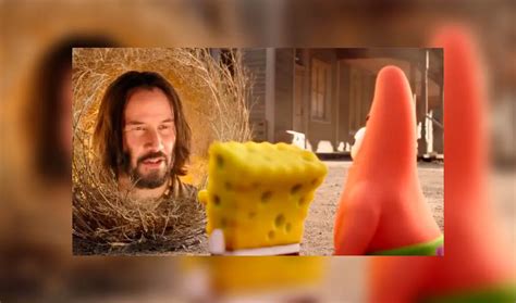 Memes De Keanu Reeves Tras Su Aparición En Película De Bob Esponja