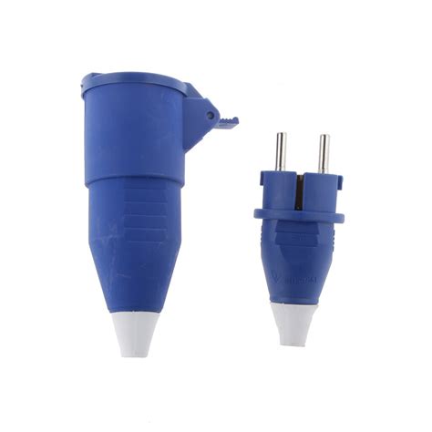 2 Pin Mount Socket Connector 16a 220 250v Industri Grandado