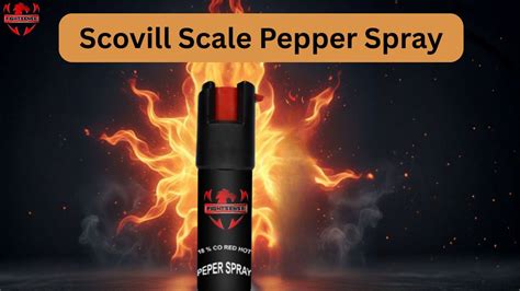 Scovill Scale Pepper Spray Comparison Guide Fightsense