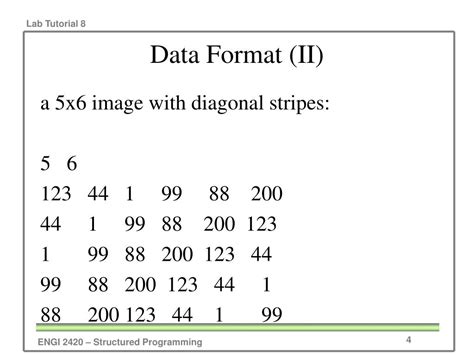 ppt engi 2420 structured programming lab tutorial 8 powerpoint