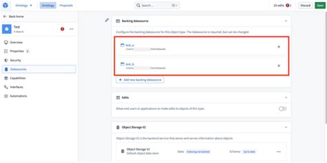 Object Permissioning • Multi Datasource Object Types Mdos • Palantir
