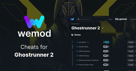 Ghostrunner 2 Cheats Trainers For PC WeMod