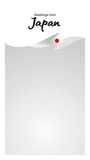 일본에서 인사드립니다 스토리 및 릴스를 위한 편집 가능한 Instagram 템플릿 소셜 미디어 템플릿 일본 국기 리본과 편집 가능한 프레임이 있는 두 번째 페이지 가리기에