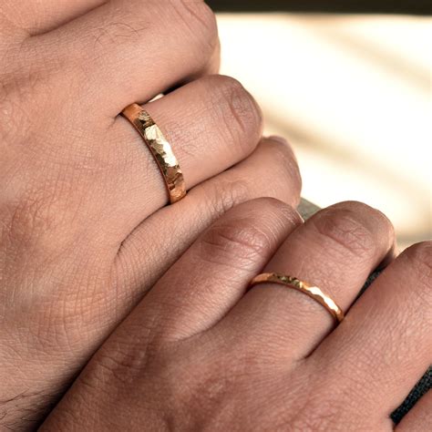 Couples Wedding Rings Gold 60 Photos