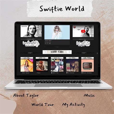 Ultimate Swiftie Notion Template Embrace The Taylor Swift Etsy