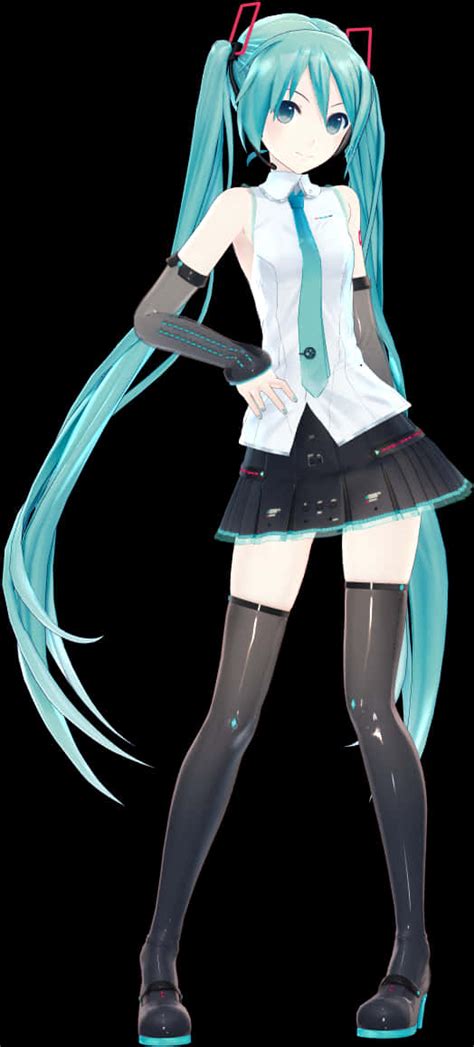 Free Hatsune Miku PNG Images With Transparent Backgrounds FastPNG Com