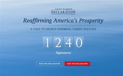 美 경제학자 1200여명 트럼프 관세 반대 연명서한