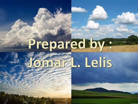 Clouds And Its Classification Pptx