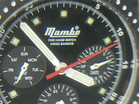 Vintage Mambo Watch 1990s Surf Australia Time Lords Gem