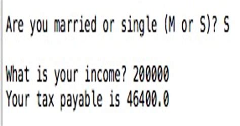 Solved Using Python Write A Program That Computes Taxes For
