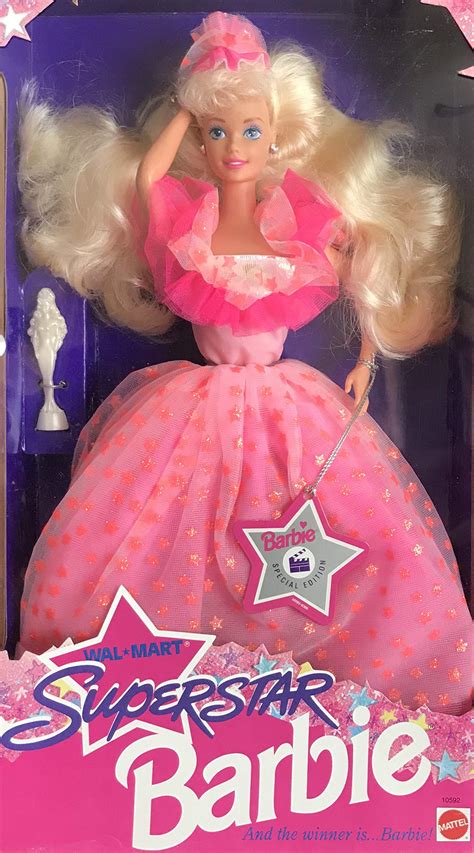 Barbie Superstar Doll Walmart Edición Especial 1993 Mx