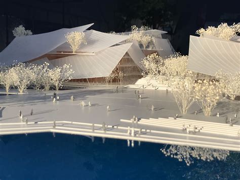 Gallery Of Mad Designs New Floating Theater Of Glass Sails In China 10 Architecture Model