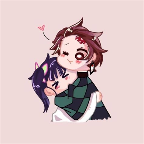 🌸kanao X Tanjiro🌸 Tanjiro And Kanao Chibi Tankana Chibi Tankana