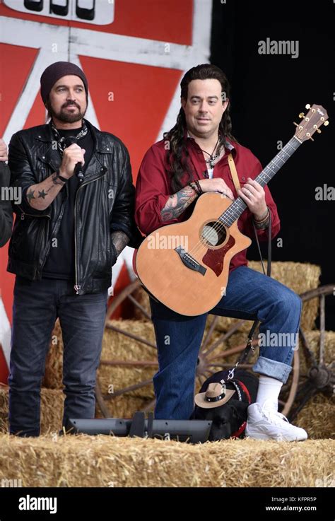 New York Ny Usa 31st Oct 2017 Billy Ray Cyrus Carson Daly In