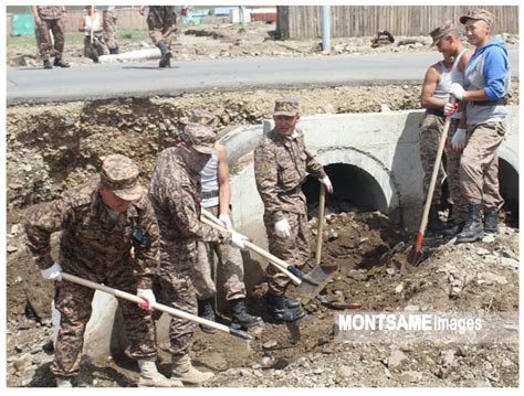 Үерийн улмаас үүссэн хохирлыг арилгахаар ажиллаж байна