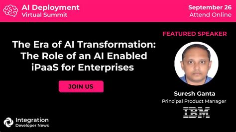 Integration Developer News On Linkedin Ibm Ipaas Ai Webmethods Autonomous Integration