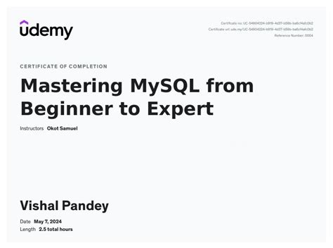 Vishal Pandey On Linkedin Check Out This Certificate I Got For