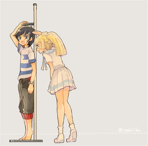 Lillie And Elio Pokemon And More Drawn By Atsumi Yoshioka Danbooru