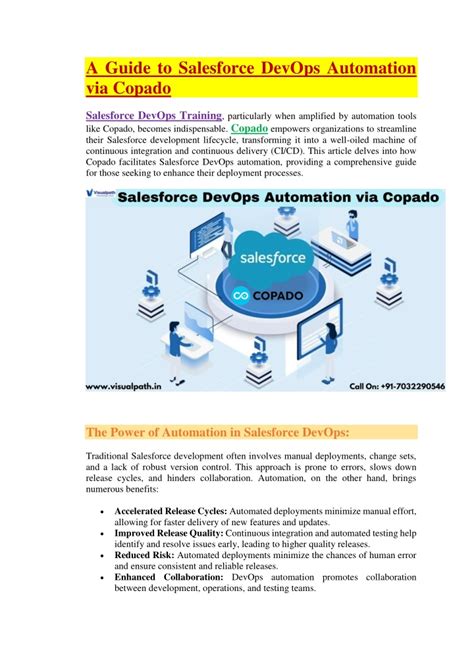 Ppt Salesforce Devops Course Salesforce Devops Online Training Powerpoint Presentation Id