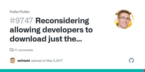 Reconsidering Allowing Developers To Download Just The Android SDK Tools Issue 9747 Flutter