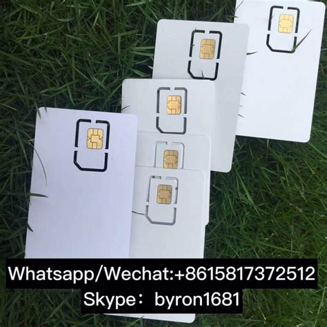 Writable Programmable SIM Card G LTE WCDMA GSM Nano Micro FF FF FF Blank USIM Card HKCARD