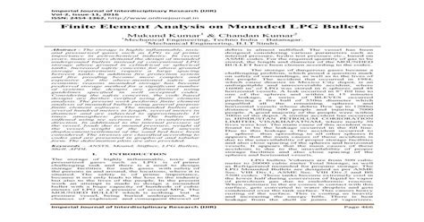 download pdf finite element analysis on mounded lpg · pdf filea