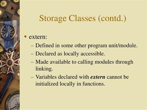 Ppt Lecture 17 Storage Classes Scope And Program Modules Powerpoint