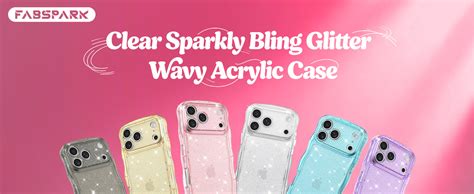 Fabspark Phone Case For Iphone 17 Pro Maxcute Clear Curly