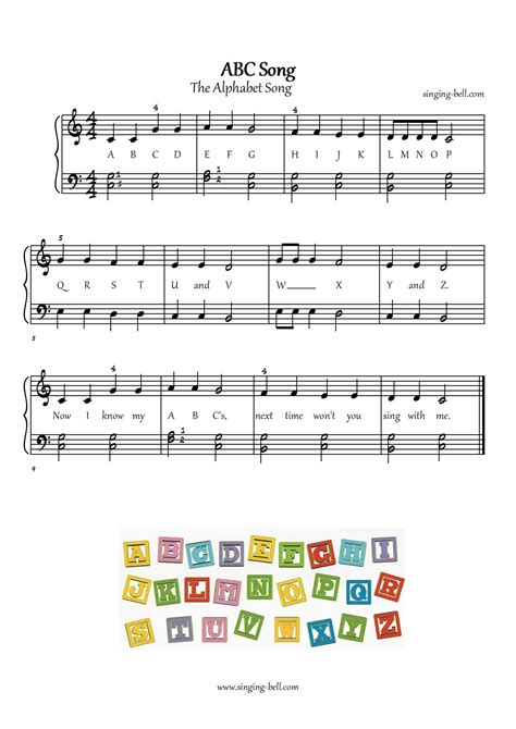 Easy Keyboard Songs For Beginners With Letters