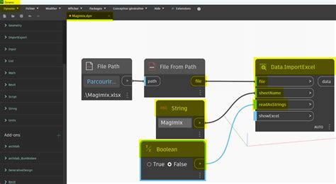 Revit M Mo Revit Excel Dynamo Famille Revit