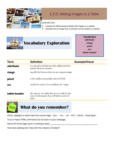 125 Completed Guided Notes 1 2 5 Adding Images To A Table