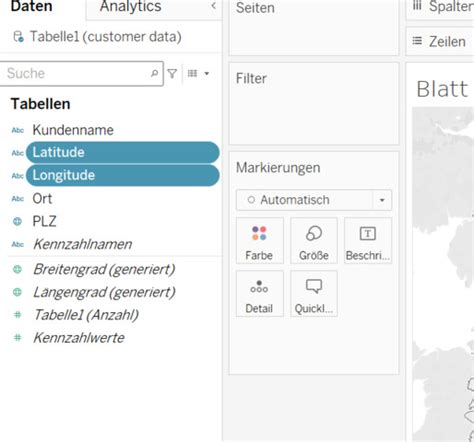 How To Prepare Excel Data With Longitude And Latitude For Tableau Mapping