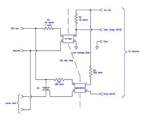 Arduino Programmable Light Dimmer Dangerous Prototypes