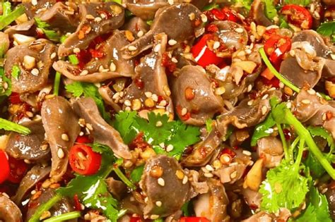 朋友连连说好吃绝了的凉拌鸡胗！！米饭都不够！口感佳肴菜品