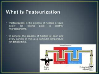 Dairy Pasteurization Process PPTX