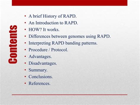 Random Amplified Polymorphic Dna Rapd Pptx