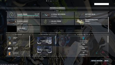 Mission Report Screen Bug Ui Warframe Forums