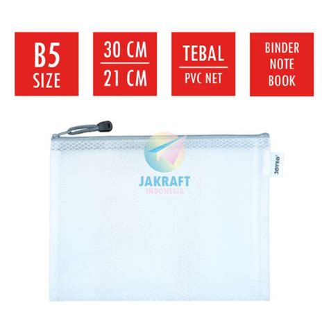 Jual Zipper Document Bag B5 Joyko Dcb 46 Buku Tulis Boxy Campus Binder
