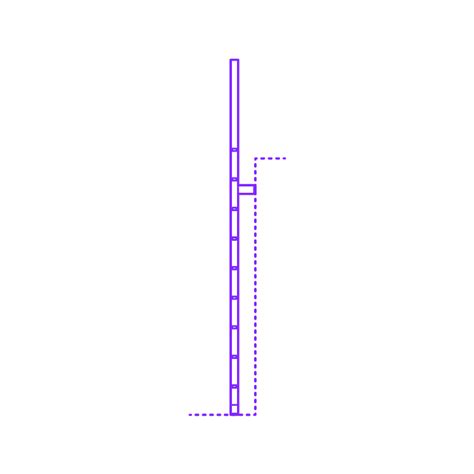 Access Ladder Vertical Dimensions And Drawings