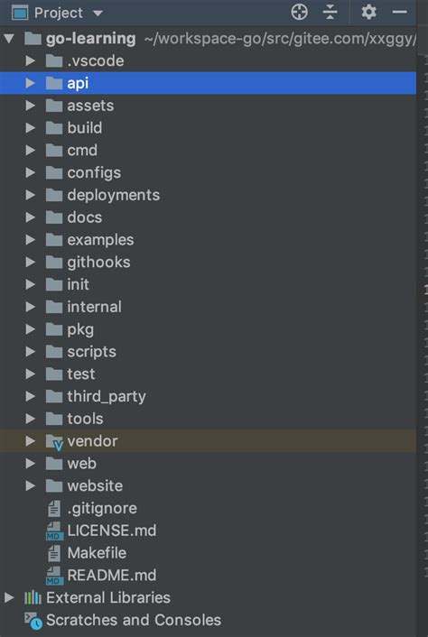 Go Project Layout 总结 Csdn博客