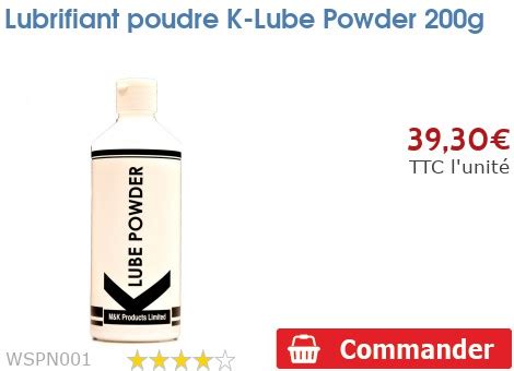 Lubrifiant poudre K-Lube Powder 200g - WSPN001