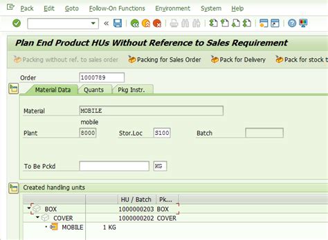 Handling Unit In Production Planning Step By Step Guide Erp Qanda