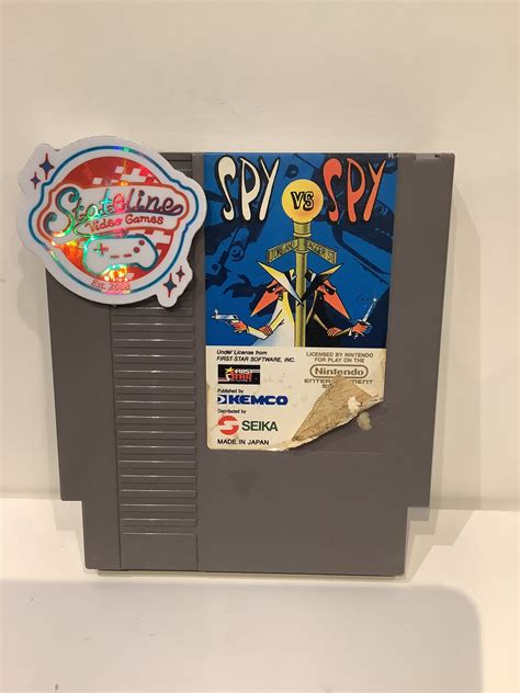 Spy Vs Spy Nes Stateline Video Games Inc