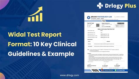 Widal Test Report Format Pdf Sample Template And Example Guide Drlogy